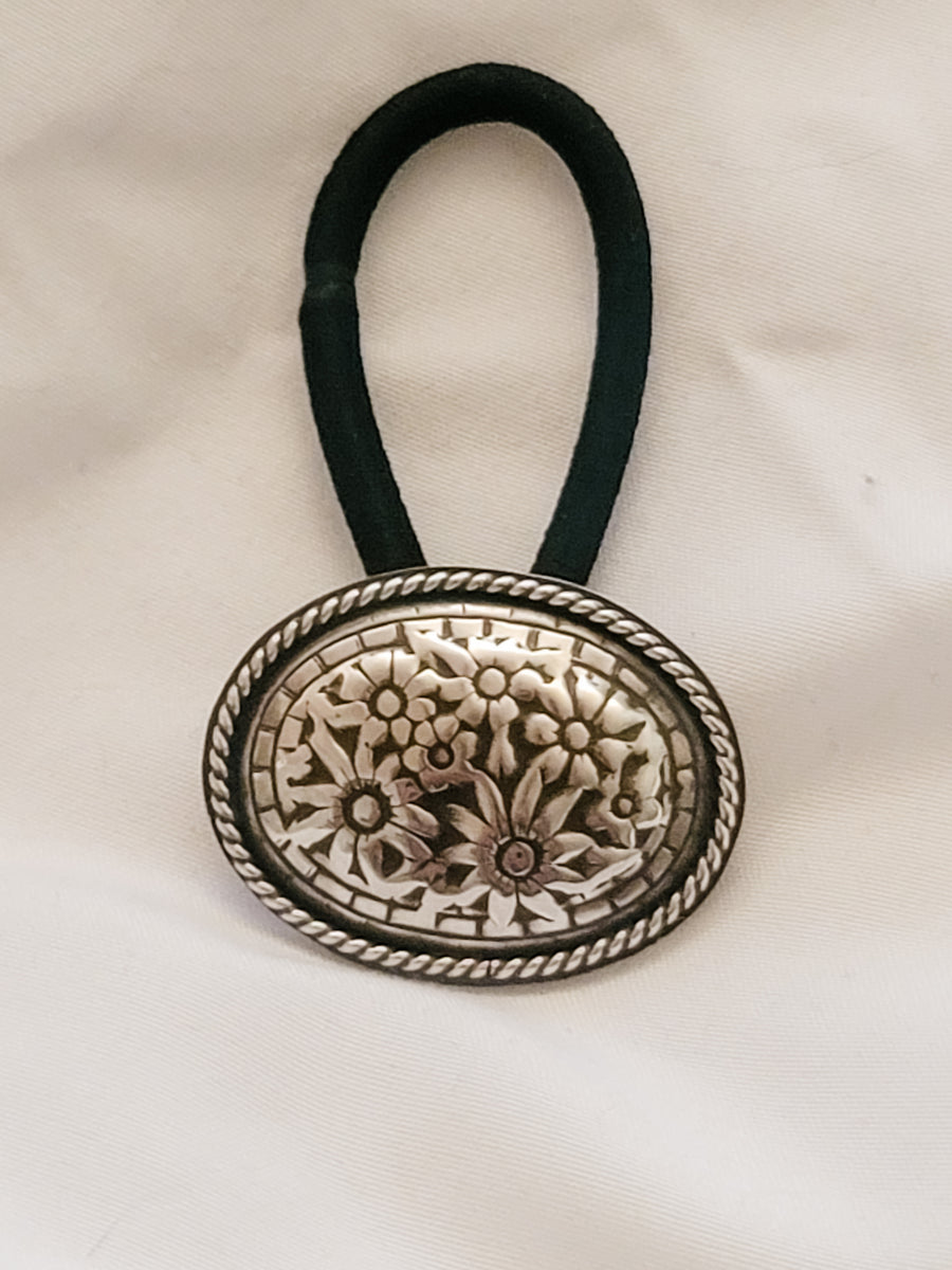 "Ranch Lady Concho Hair Tie" – FarmerDolls